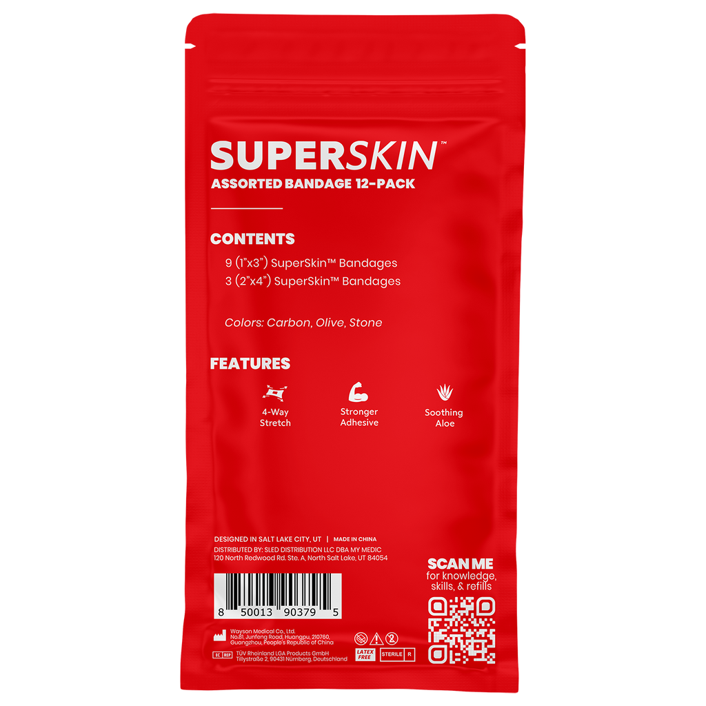 SuperSkin Assorted Bandage Pack | My Medic