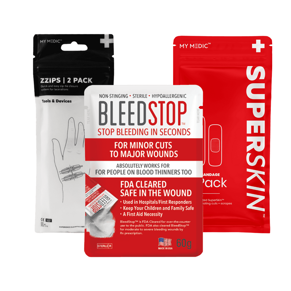 Super Bleed Stopper Bundle – My Medic