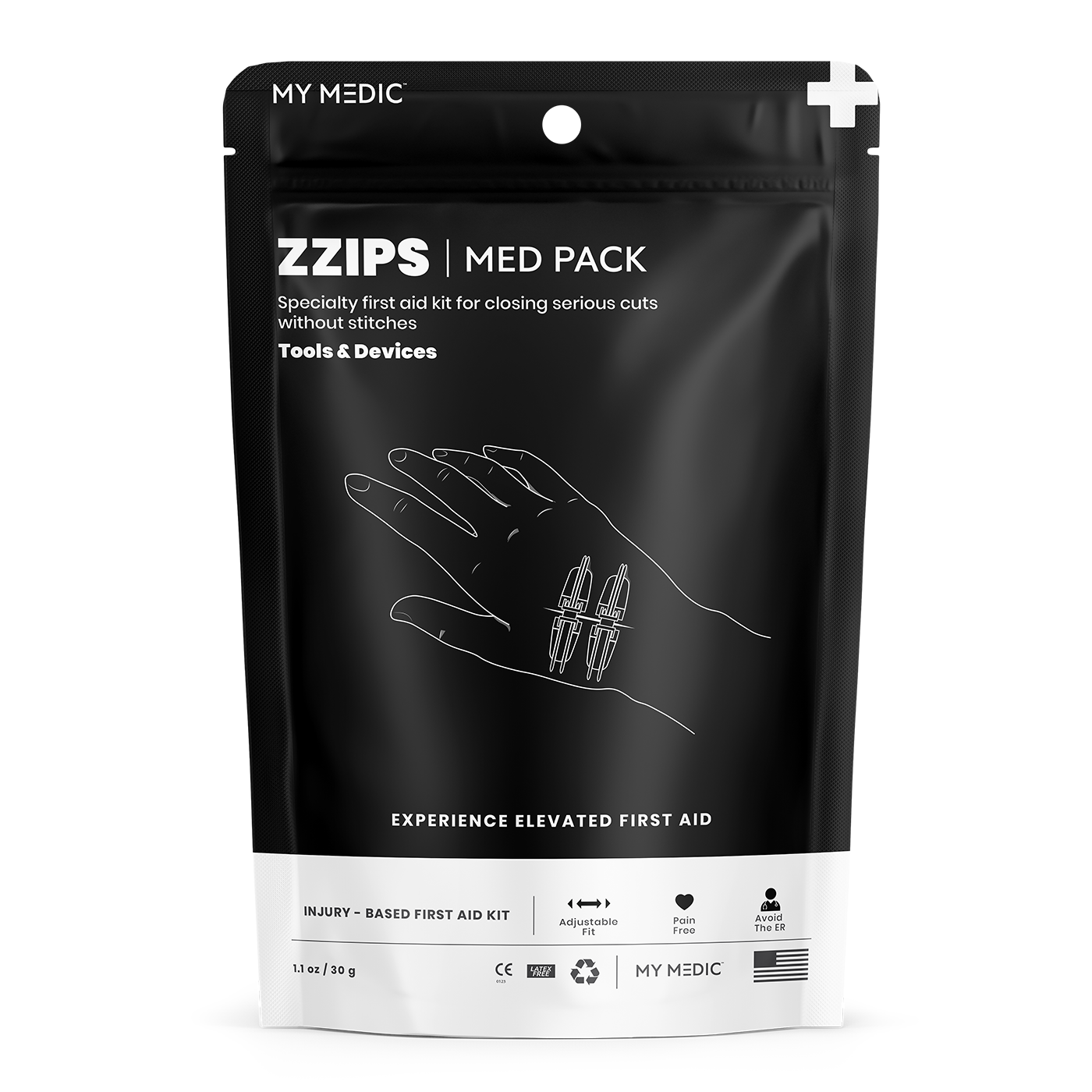 ZZIPS Cut Kit Med Pack | My Medic