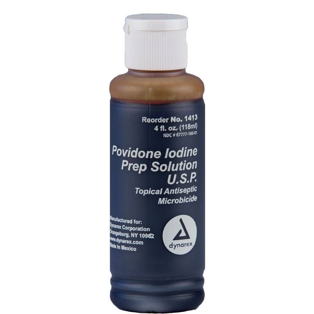 Povidone Iodine Prep Solution | My Medic