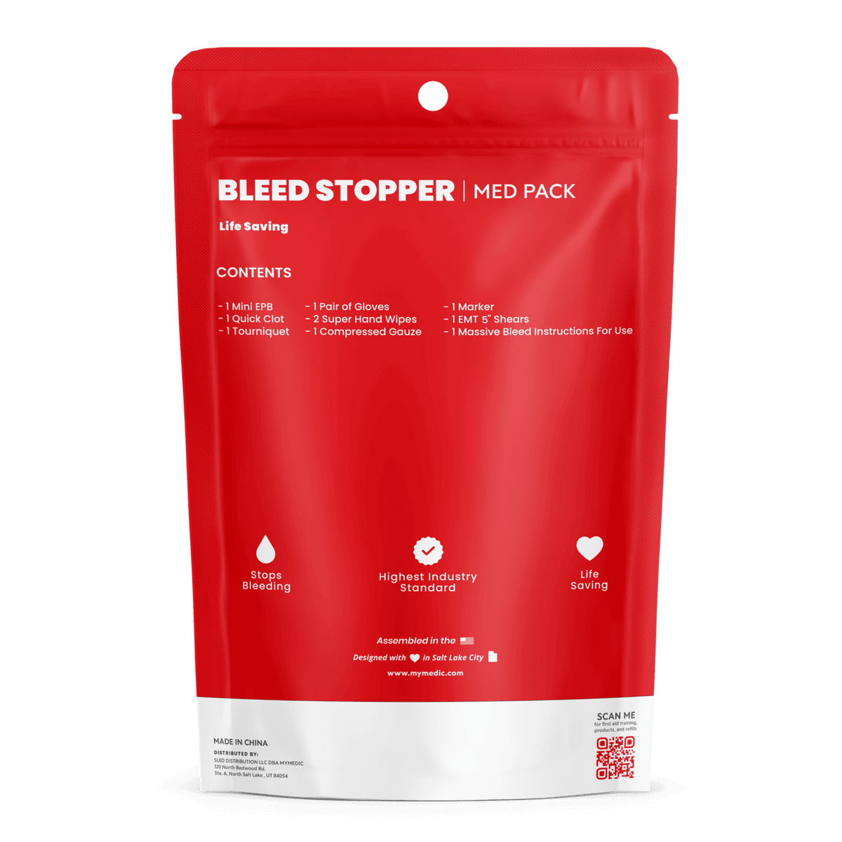 Bleed Stopper Med Pack | My Medic