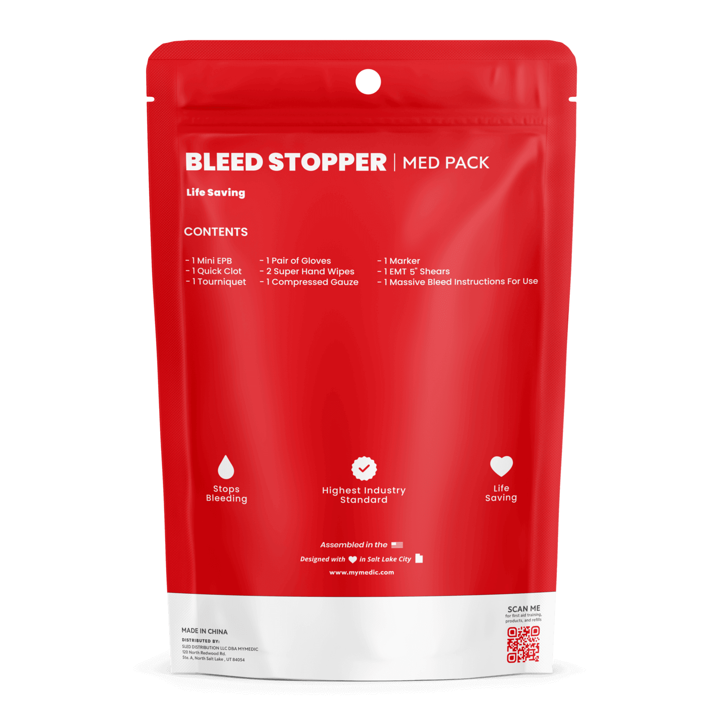 Bleed Stopper Med Pack | My Medic