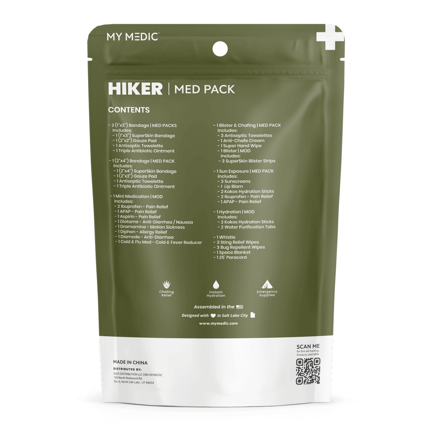 Hiker Medic - Best Hiking First Aid Kit | My Medic